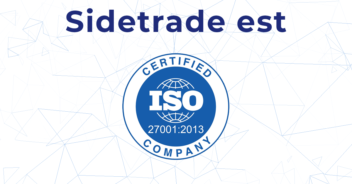 Sidetrade obtient à nouveau la certification ISO 27001 - Sidetrade
