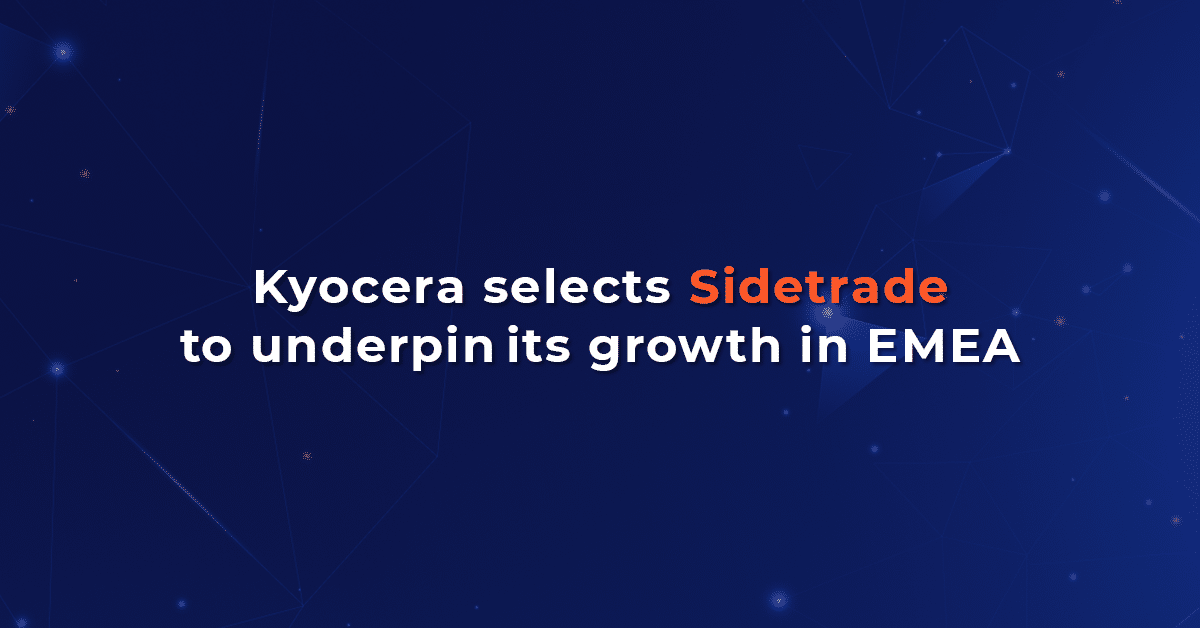 Kyocera selects Sidetrade to underpin its EMEA growth - Sidetrade