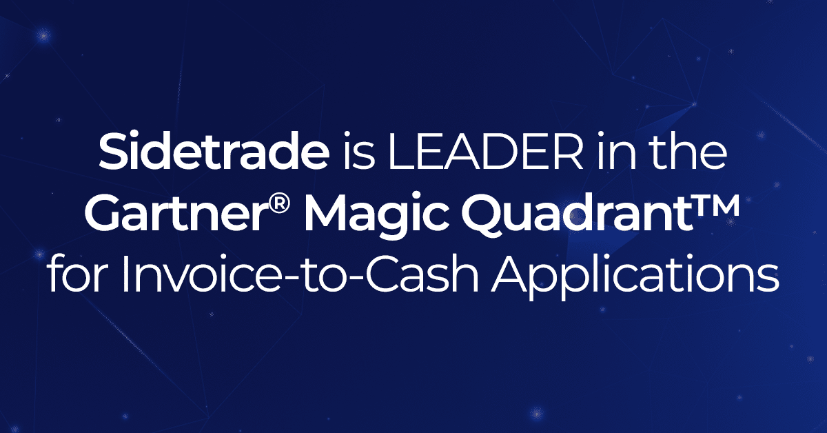 Sidetrade is again a Gartner® Magic Quadrant™ Leader - Sidetrade